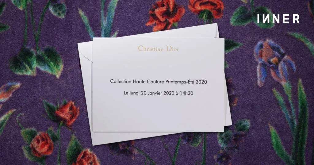 INNER和你直播｜DIOR 2020春夏高級訂製時裝騷 -Fashion- INNER